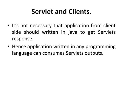 introduction to servlets ppt download
