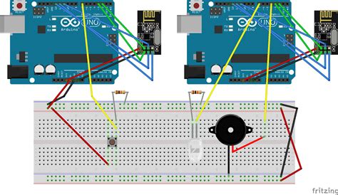 Wireless Communication Alarm Two Arduinos Using Nrf24l01 Instructables