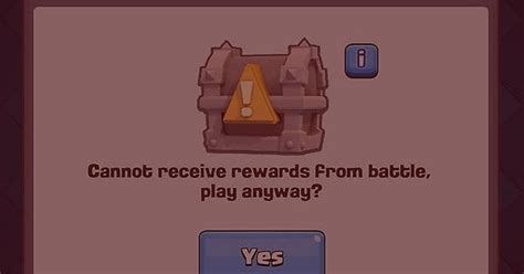 Bug Pressing The I Does Nothing Rclashroyale