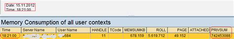 SDF MON SAP Memory Review And Analysis SAP Application Performance