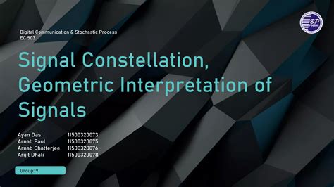 Signal Constellation Geometric Interpretation Of Signals Pdf