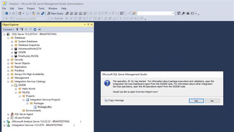 Sql Server Integration Services Ssis Basics Load Data From A Mysql Database Into Sql Server