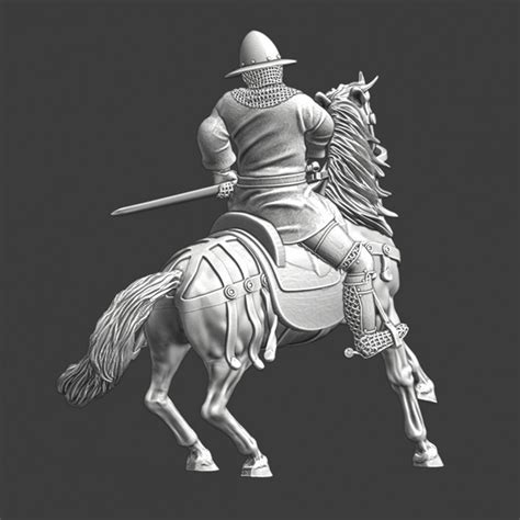 3d Printable Medieval Crusader Sergeant Pulling Out His Blade By 3d Printable Medieval Crusader Sergeant Pulling Out His Blade By
