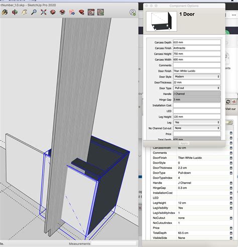Components Don T Appear In Component Option Window Dynamic Components SketchUp Community