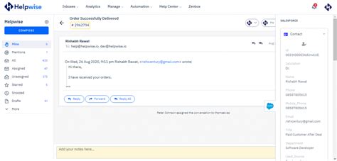 Salesforce Crm Integration With Helpwise