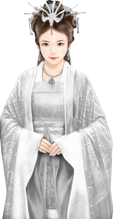 手繪古風美女插畫賞析（第一篇） 每日頭條
