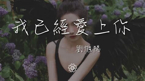 劉旭陽 我已經愛上你『那晚陪着你的夜 因爲我已愛上你』【動態歌詞lyrics】 Youtube