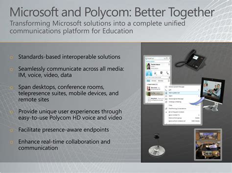 Ppt Microsoft And Polycom Powerpoint Presentation Free Download Id