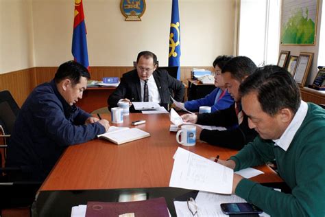 Дархан сумын ИТХ ын Тэргүүлэгчид хуралдлаа