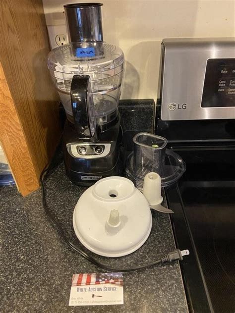 Black And Decker Food Processor Live And Online Auctions On