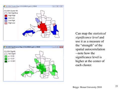 Ppt Local Measures Of Spatial Autocorrelation Powerpoint Presentation Id9449293