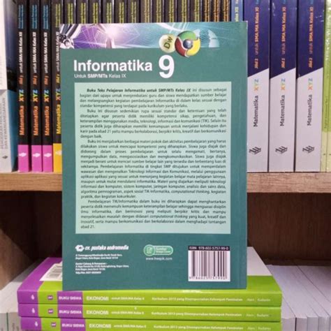 Promo Buku Informatika Kelas 9 Smp Mts Kurikulum Merdeka Pustaka