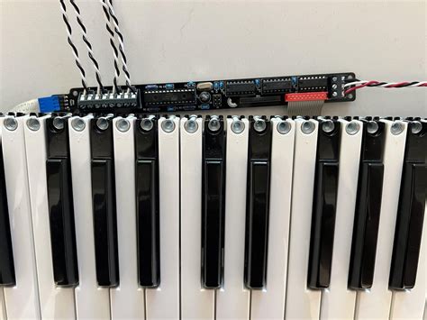 Custom Midi Keyboard Using A Fatar Tp 9s 37 Keybed R Synthdiy