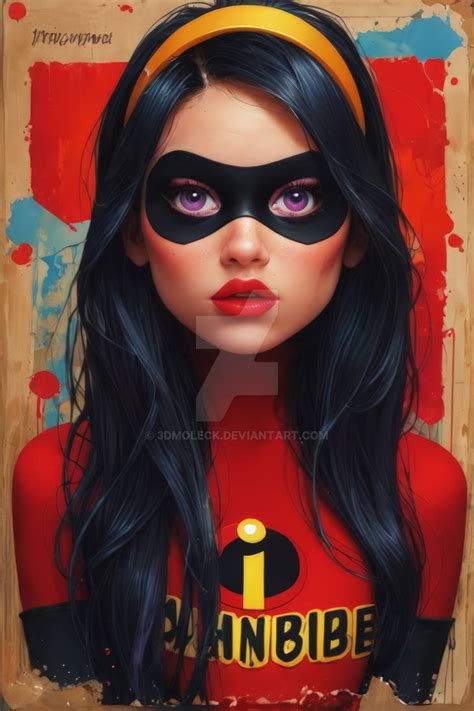Violet Parr By 3dmoleck On Deviantart