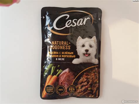 Корм для собак Cesar ® Natural Goodness для взрослых собак, с индейкой ...