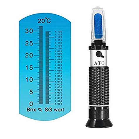 Brix Refractometer For Homebrew Beer Wort Hobein Dual Scale Want It All