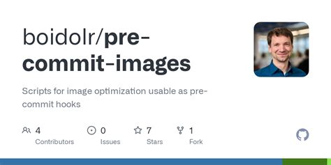 GitHub Boidolr Pre Commit Images Image Optimization With Pre Commit Hooks