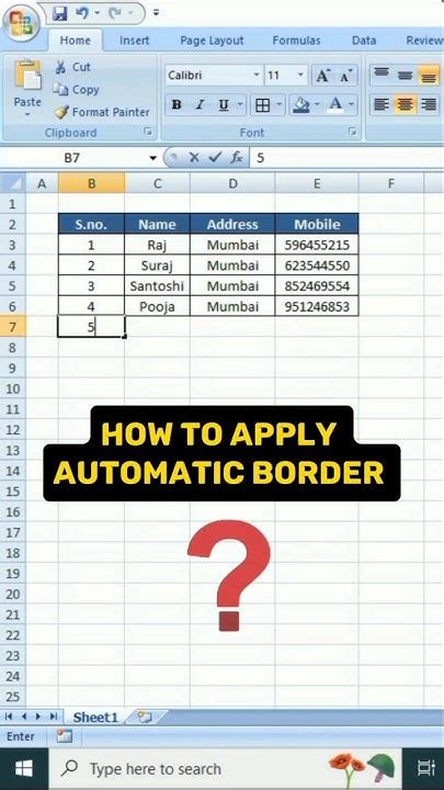 learn how to effortlessly add borders in excel with just a few clicks exceltips