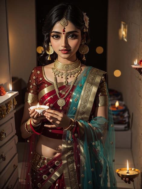 Premium Ai Image Diwali Beautiful