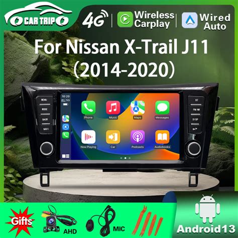 9 Android 13 Car Radio Multimedia Player For Nissan Qashqai J11 X