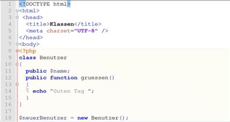 Objektorientierte Programmierung Mit Php Der Einstieg