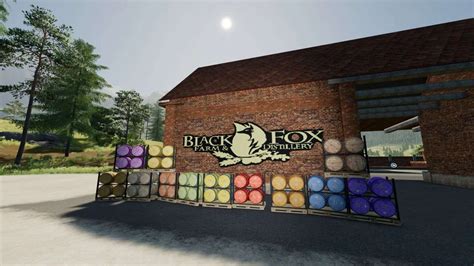 Distillerie Black Fox FS22 V1 0 0 0 Mod FS25 Mods FS22 Mods