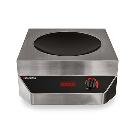 Cooktek Induction Wok Benchtop With Rotary Dial Mwg