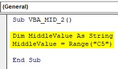 VBA MID How To Use Excel VBA MID With Examples