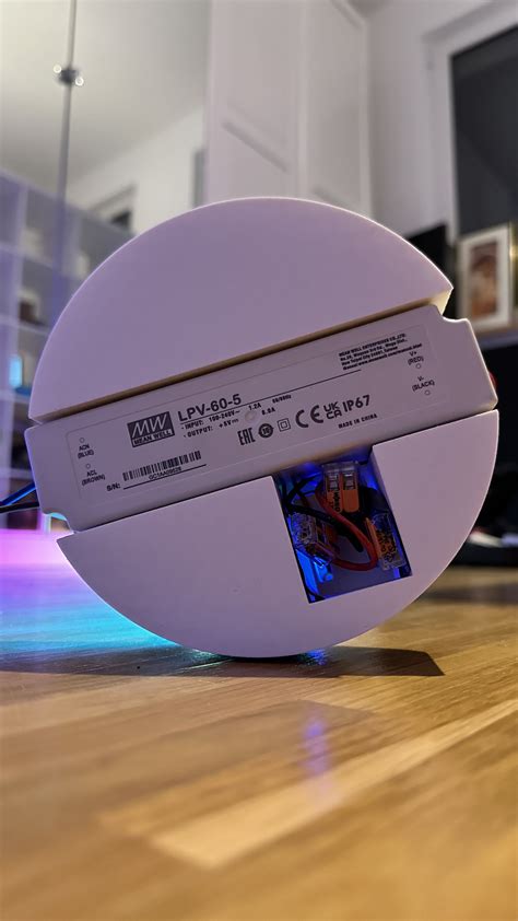 Verical Light Bar Based On Ws2812b Led Esp8266 Wled By Photobix Download Free Stl Model