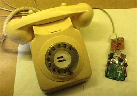 Vintage Rotary Phone MIDI Controller Part Simple DIY Electronic Music Projects