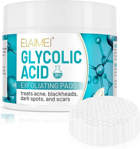 20 Glycolic And Lactic Acid Skin Peel Exfoliating Pads 60