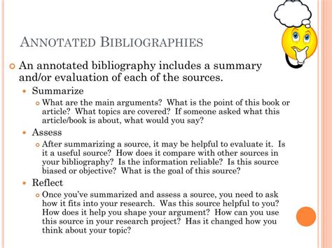 Ppt Annotated Bibliographies Powerpoint Presentation Free Download Id 2830177