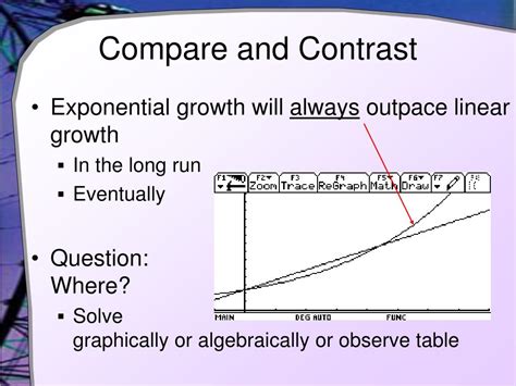 PPT Comparing Exponential And Linear Functions PowerPoint Presentation ID 316606