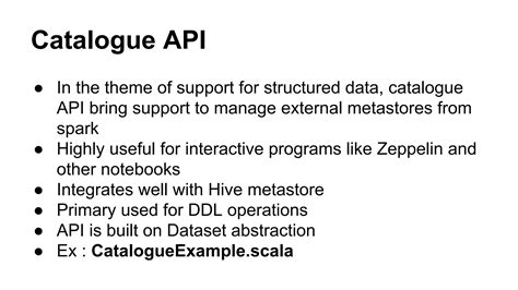 Introduction To Spark 20 Ppt