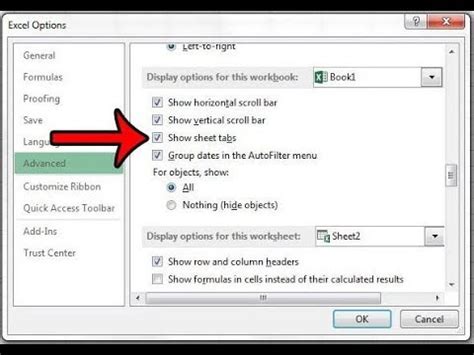 How To Show Missing Worksheet Tabs In Excel BlueLightTECH YouTube
