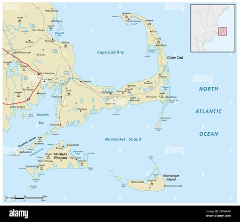 Map Of Cape Cod And Marthas Vineyard Brandy Tabbitha