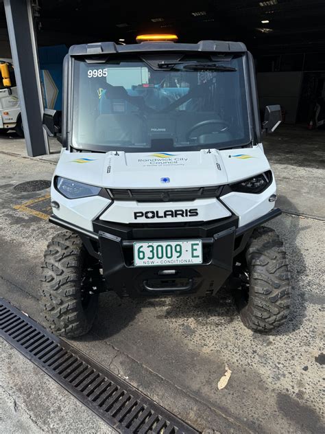 Randwick Councils Atv Looks The Part In The Livery Its All Systems Go