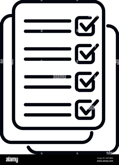 Done Task Schedule Icon Outline Vector Calendar Event Board List