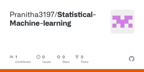 Statistical Machine Learning Assignment Ipynb At Main Pranitha Statistical Machine