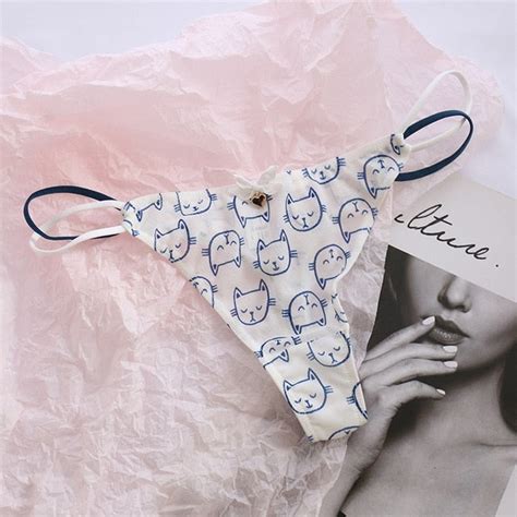 Classic Mesh Thongs Underwear Panties Kawaii Cute Kawaii Babe