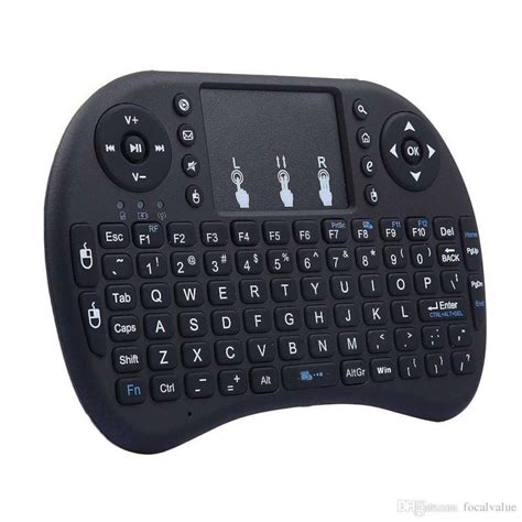 Mini Touch Pad Rf 500 Wireless With 3 Colour Backlight Keyboard Mouse Online Shopping Price In