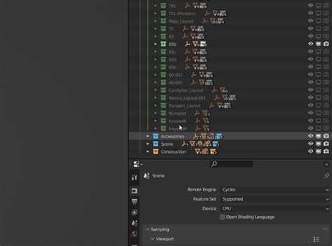 Outliner — Keyboard Render Kit 201 Documentation
