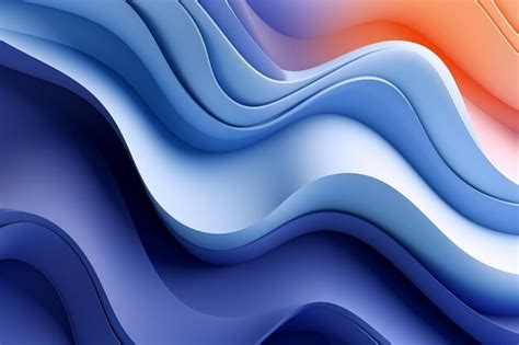 Premium Photo Gradient 3d Fluid Background