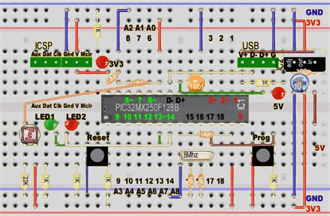 Chipkit Bb 32 Diy Chipkit On A Breadboard Page 1