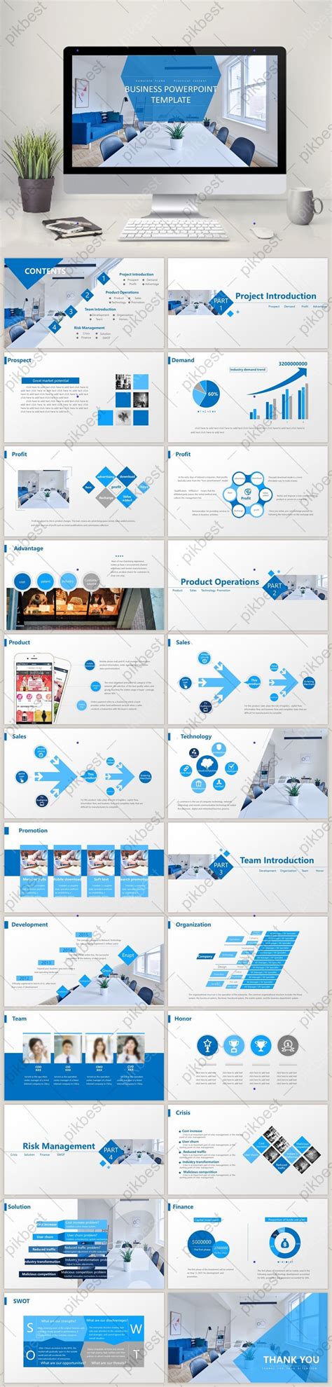 Mẫu PPT Kế Hoạch Kinh Doanh đơn Giản PowerPoint PPTX Tải xuống miễn phí Pikbest