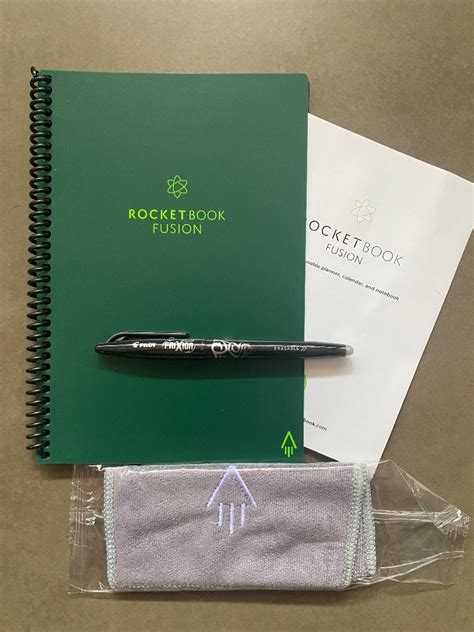 Rocketbook Fusion Smart Reusable Notebook Executive Hobbies And Toys Stationery And Craft