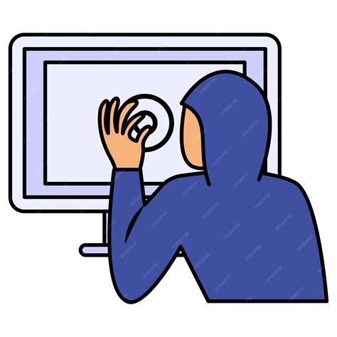 Premium Vector Spying And Penetration Testing Vector Icon Design White Collar Crime Symbol