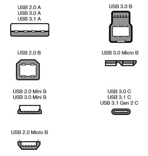Los Diferentes Tipos De Cables Usb Especificaciones Y Conexiones Usb