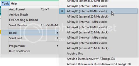 Programming The Attiny85 With An Arduino Mega Not In Sync