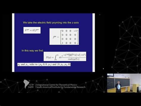 Free Video Electric And Magnetic Field Effects On Scalar Self
